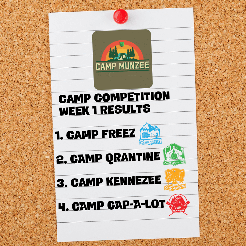 Munzee – Scavenger Hunt » Camp Competition Week 1