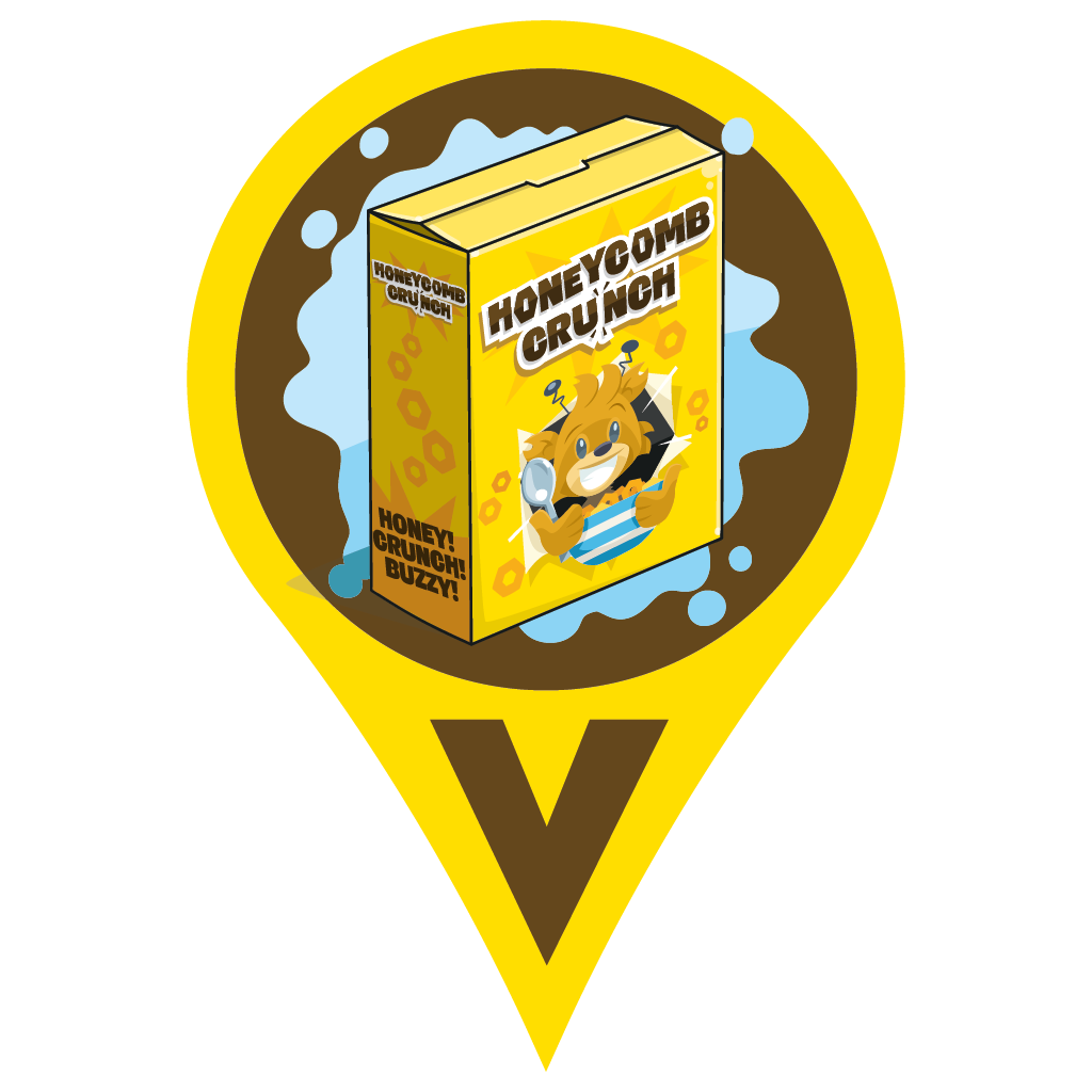 Munzee – Scavenger Hunt » cereal