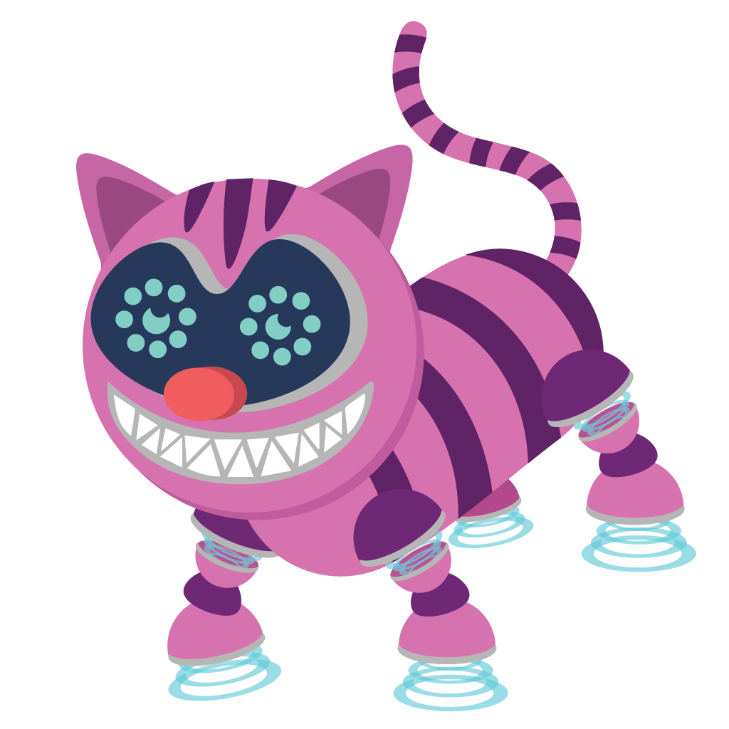 Munzee – Scavenger Hunt » UnBirthday Mailbox Tier 3 Day 3: CH3SHiRE Cat ...