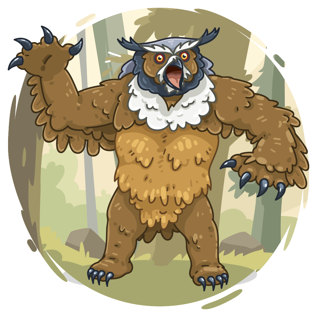 Munzee – Scavenger Hunt » Meet…the Owlbear! A NEW Storyland Myth!