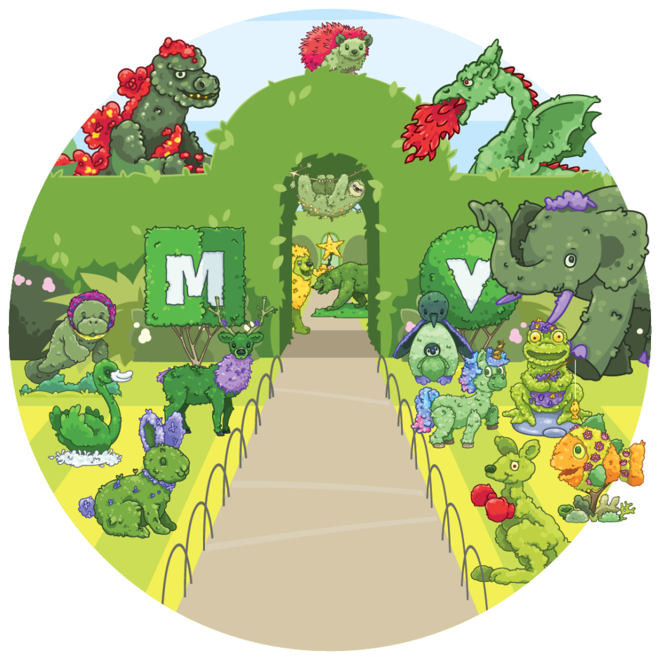 Munzee – Scavenger Hunt » Final Garden Hedge Blog!