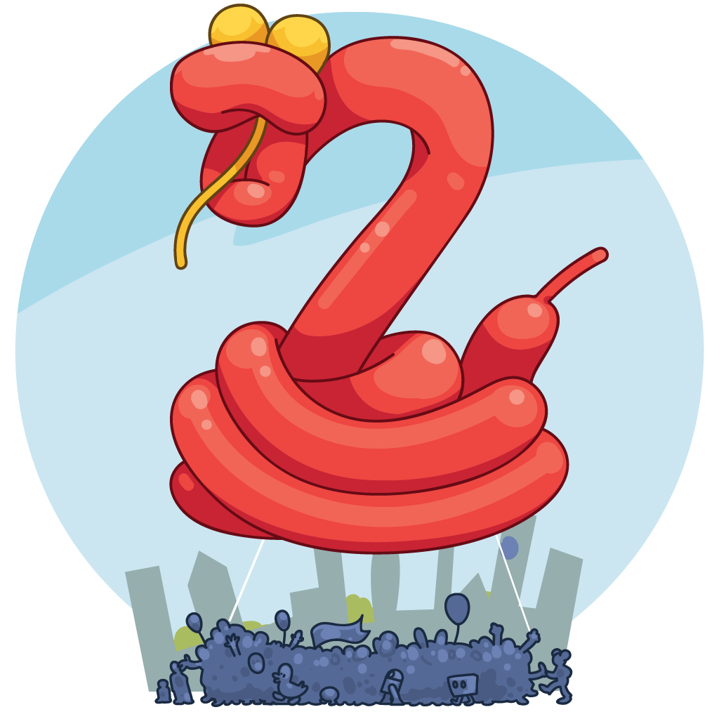 Munzee – Scavenger Hunt » 🐍 Lunar Snake Balloon + Dragon Balloon Bouncers 🎈
