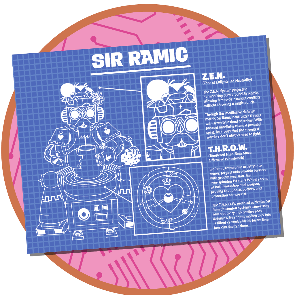 Munzee – Scavenger Hunt » 🏰🏺 Sir Ramic Makes Medieval Mech Dad #3! 🤖👨‍🍼